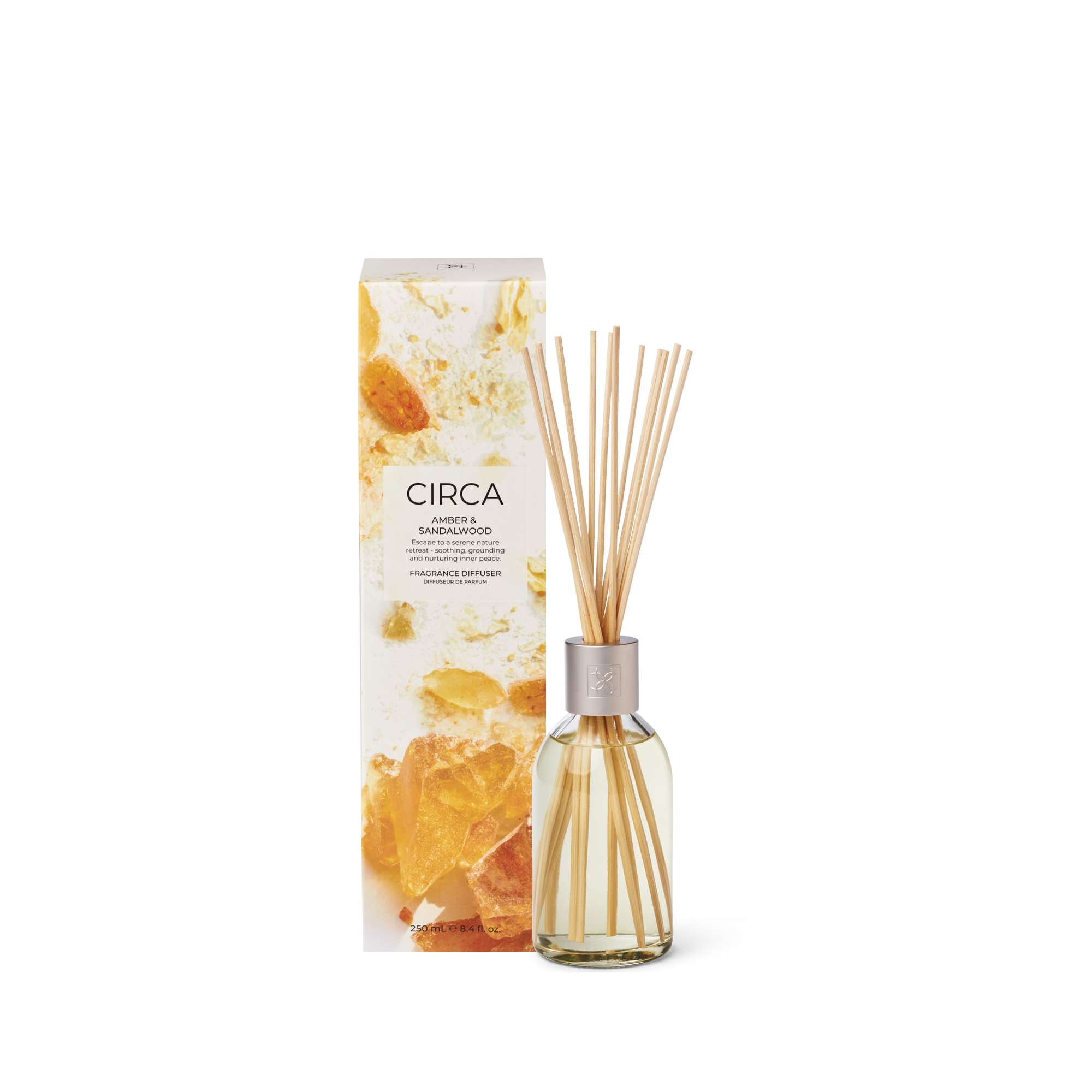 Circa 250ml Diffuser - Amber & Sandalwood – Habitania