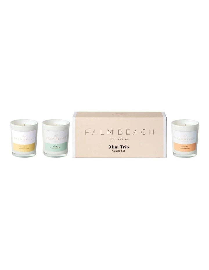 Palm Beach Mini Candle Trio Pack – Habitania